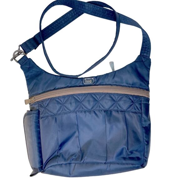 lug | Bags | Lug Swing Crossbody Messenger Bag In Navy | Poshmark
